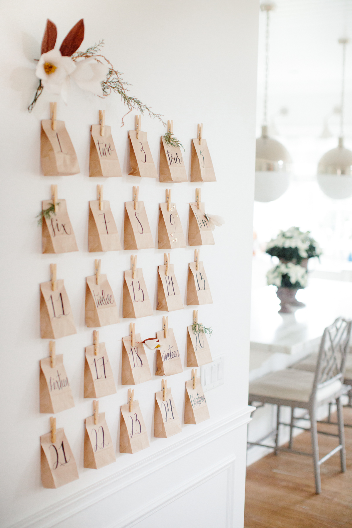 DIY Paper Bag Advent Calendar Monika Hibbs
